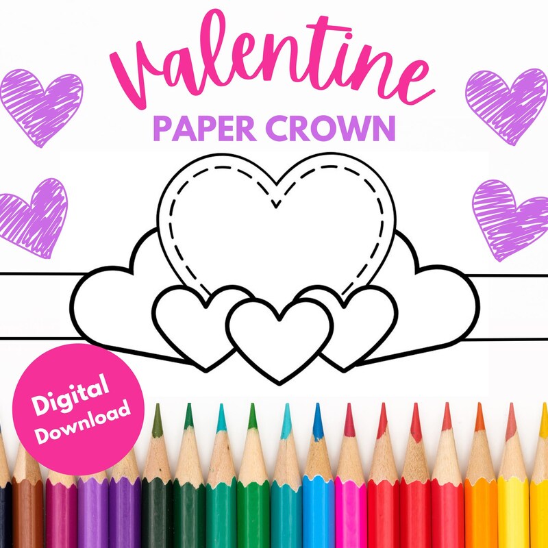 Valentines Headband Craft - Etsy