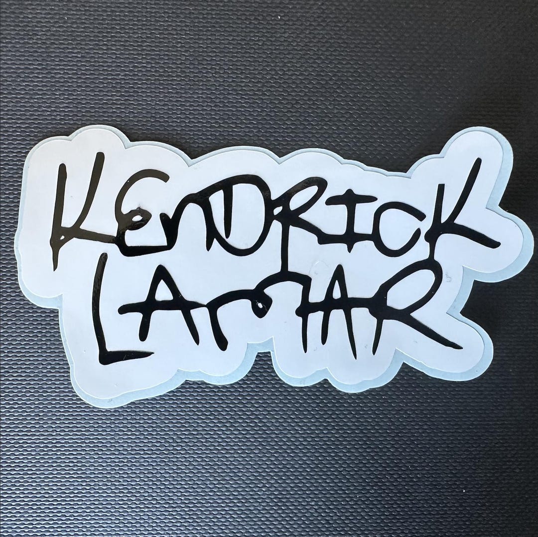 Kendrick Lamar Premium Layered Vinyl Sticker - Etsy