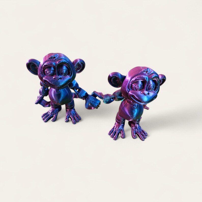 3d-printed Articulating Monkey - Etsy