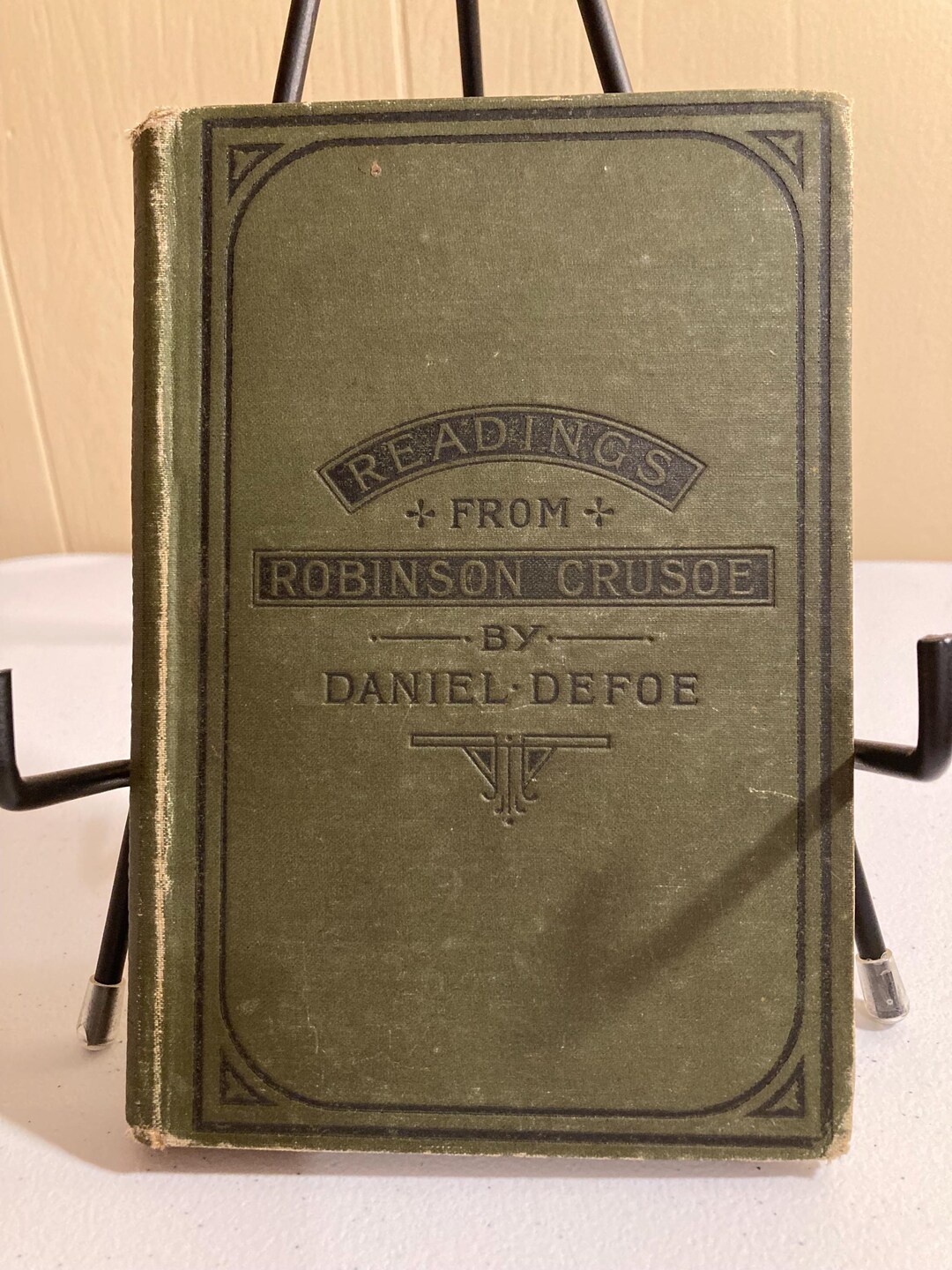 Book, Readings From Robinson Crusoe, Daniel Defoe, VERY Rare Book, Book ...