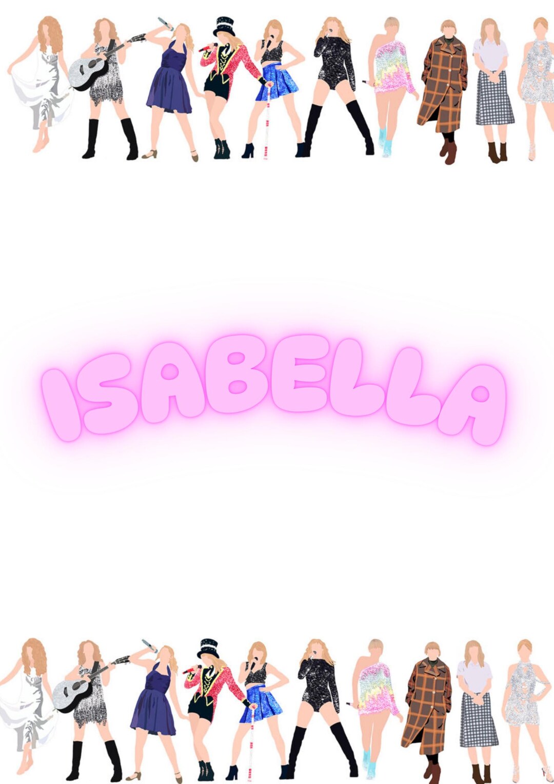 Swifty Name Cover - Etsy