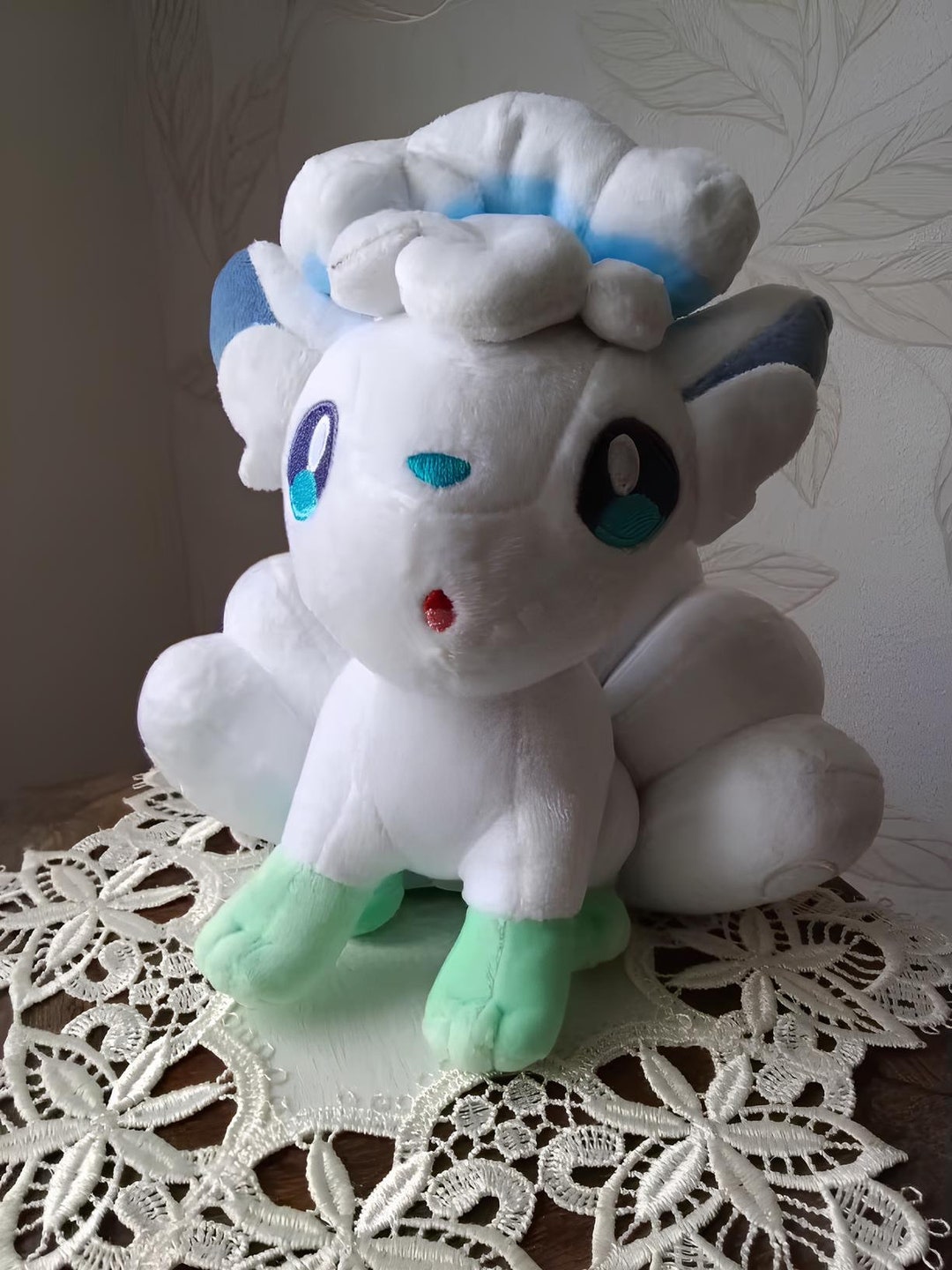 Anime Pokemon Cosplay Alolan Vulpix Plush - Etsy