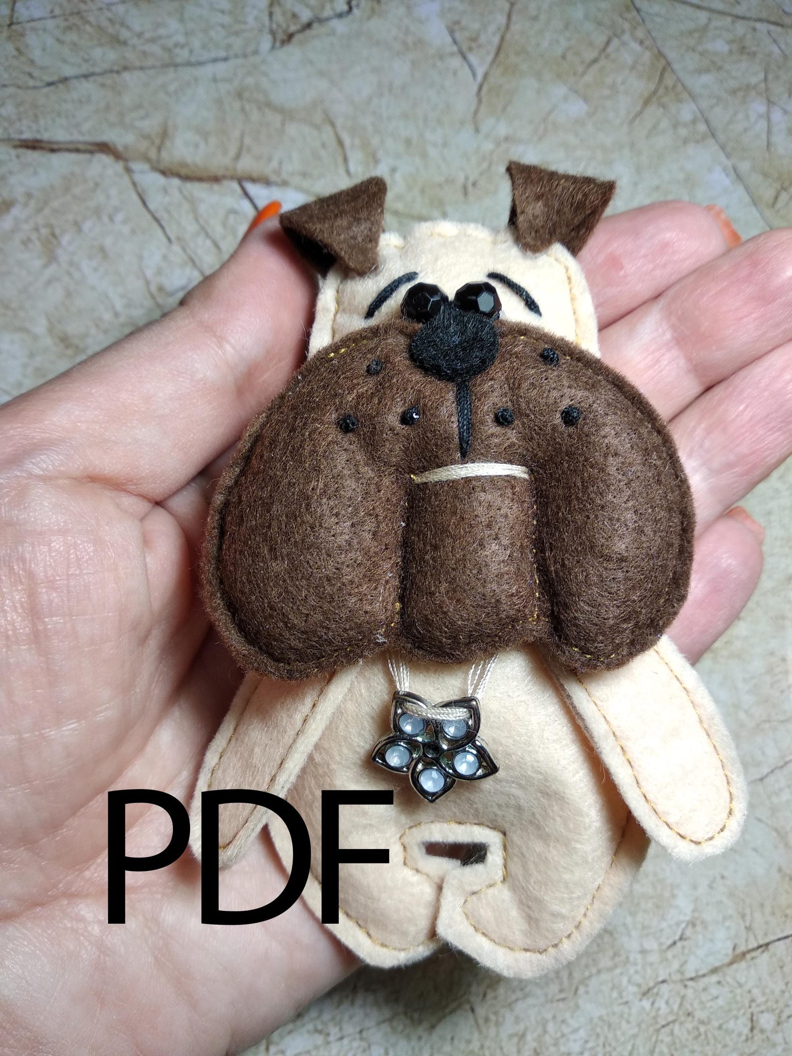 Bulldog Sewing Pattern PDF - Etsy