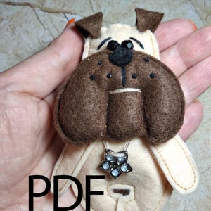 Bulldog Sewing Pattern PDF - Etsy