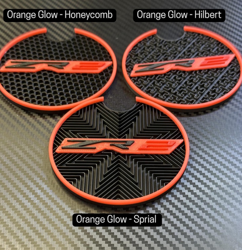 ZR2 Truck Coasters (set of 2): Glow-in-the-dark Chevy Silverado ...