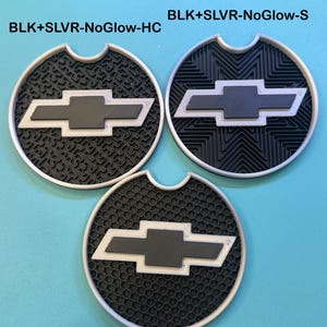 Chevrolet Bowtie Coasters Set of 2 for Silverado, Tahoe, Suburban ...