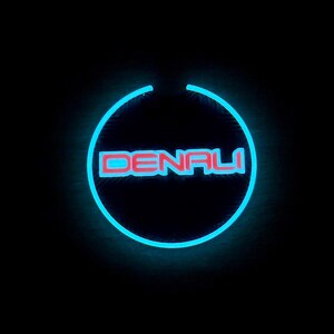 Set of 2 - Glow in the Dark GMC Denali Cup Holder Coasters–fits 2015 ...