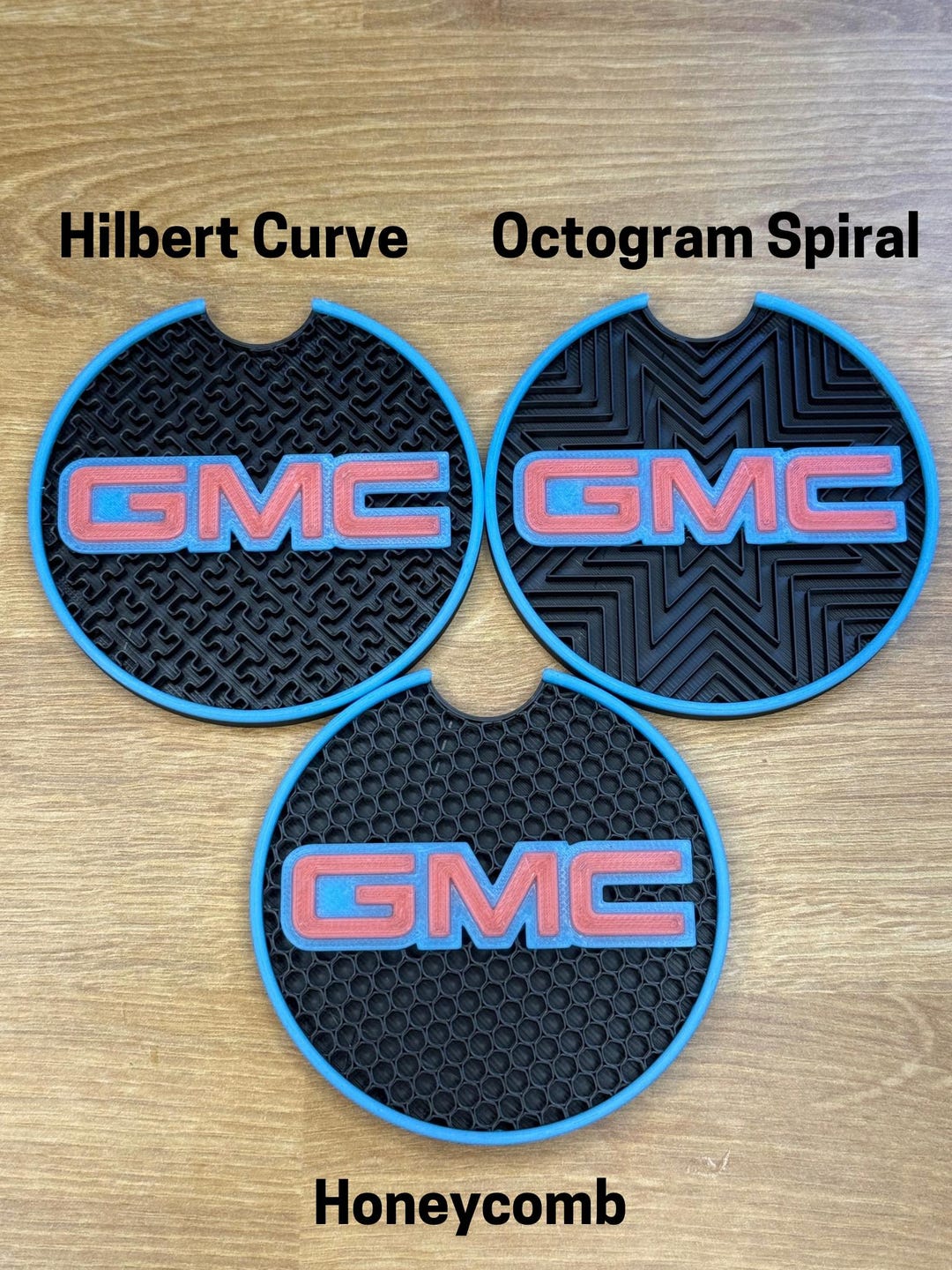 Glow-in-the-dark Cup Holder Coasters: GMC Sierra, Yukon, Denali - Etsy