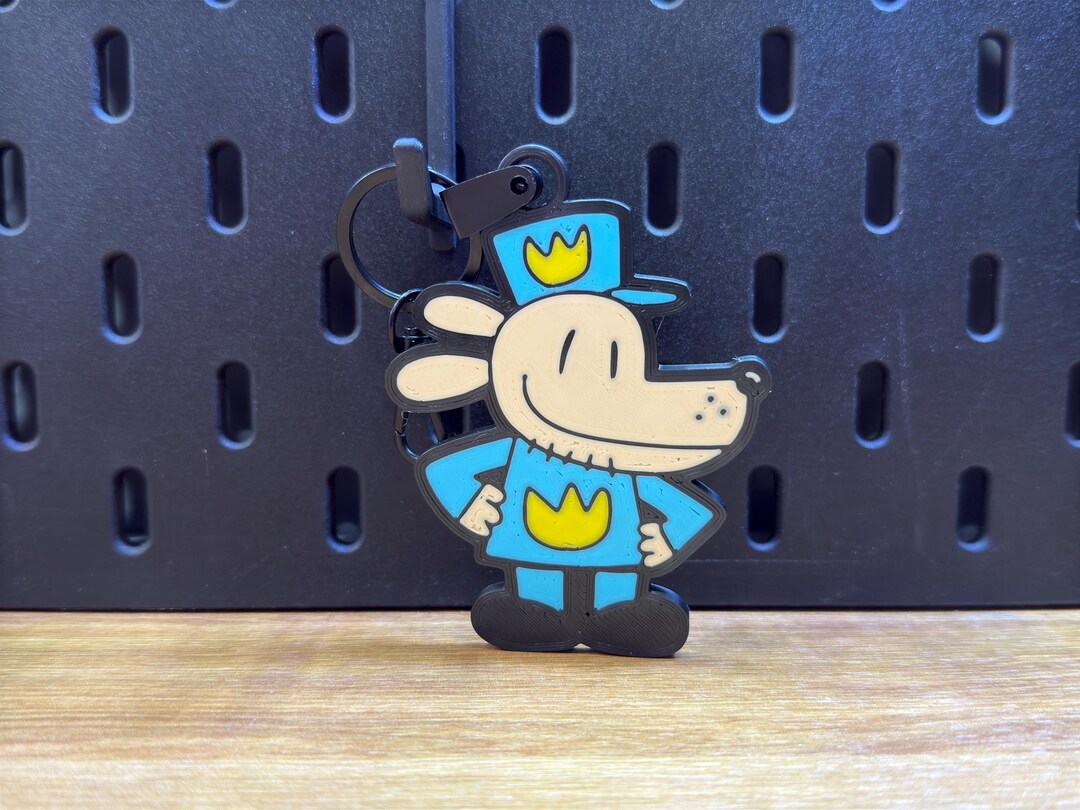 Dogman Comic Keychain – Unique Dogman Art – Perfect Gift for Dogman ...