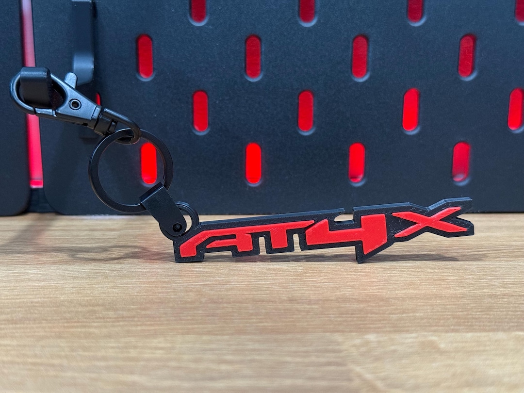 GMC AT4X Logo Keychain (set of 2) - Glow in the Dark Car Accessories - Etsy