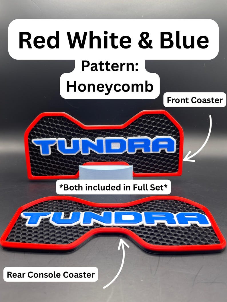 Toyota Tundra Cup Holder Coasters: Custom Fit 2022+ Limited, Platinum ...