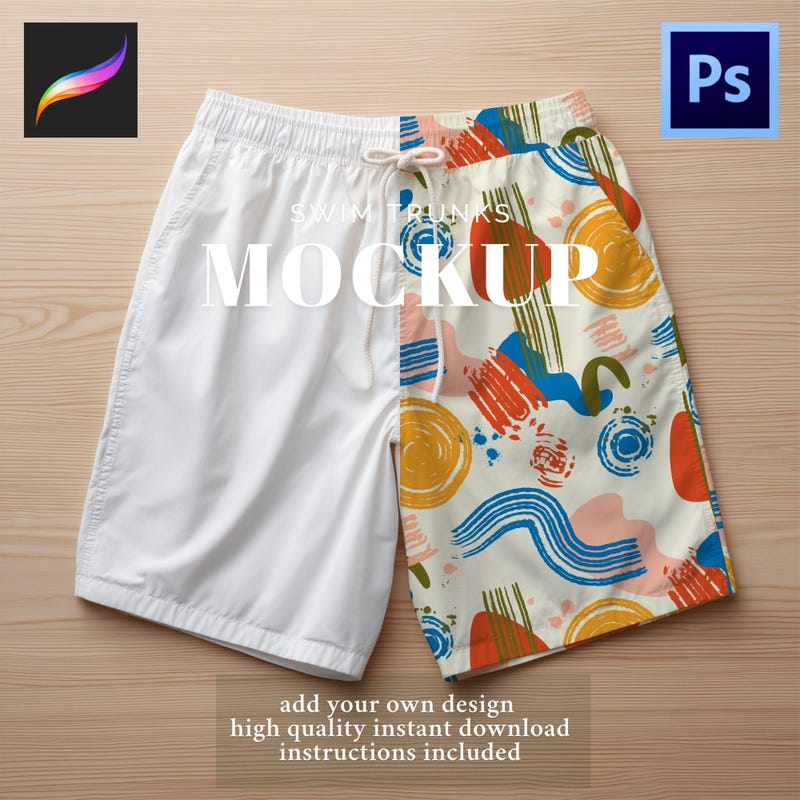 Mens Swim Trunks Pattern - Etsy
