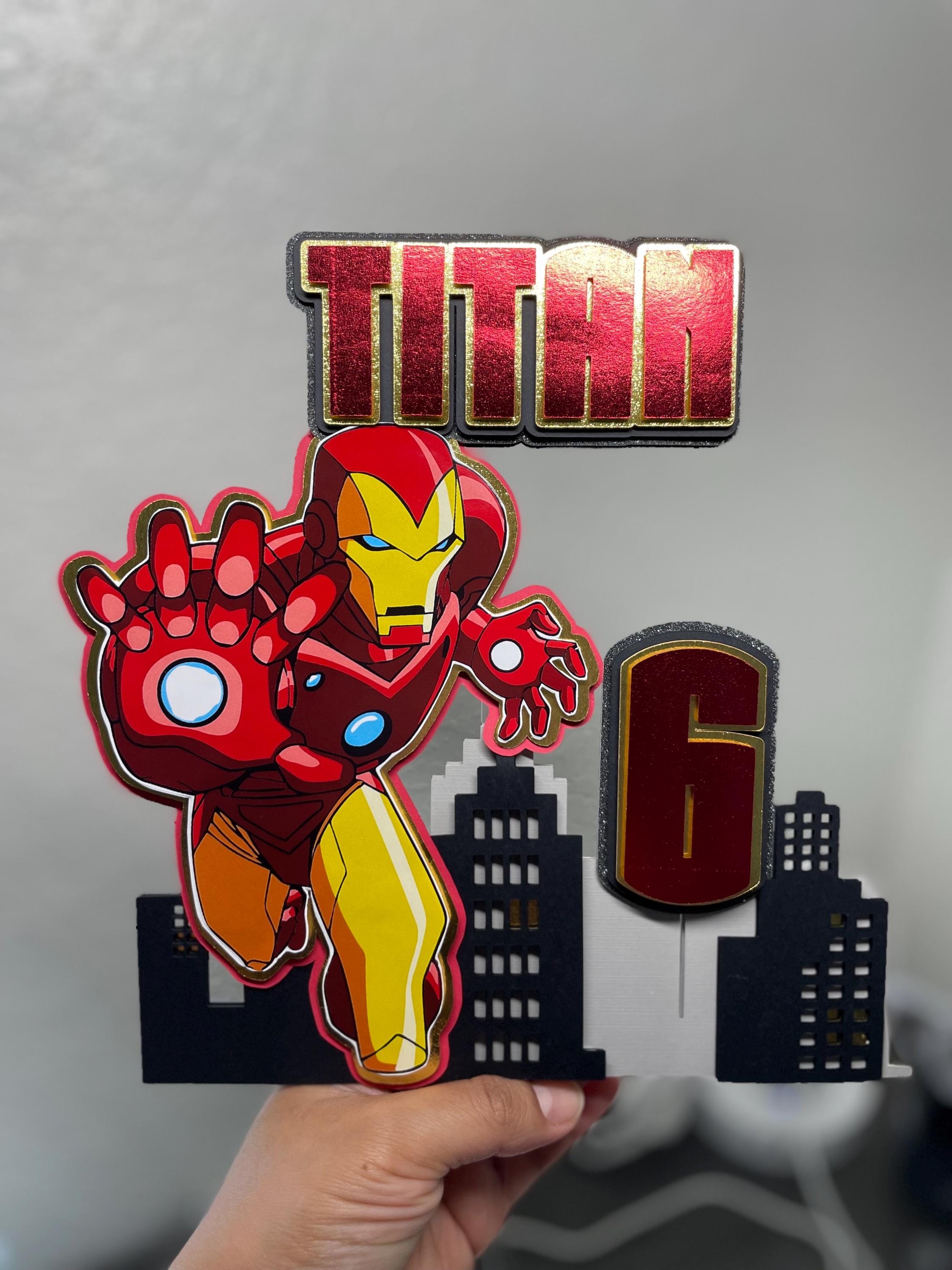 Ironman Cake Topper - Etsy