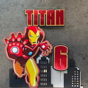 Ironman Cake Topper - Etsy