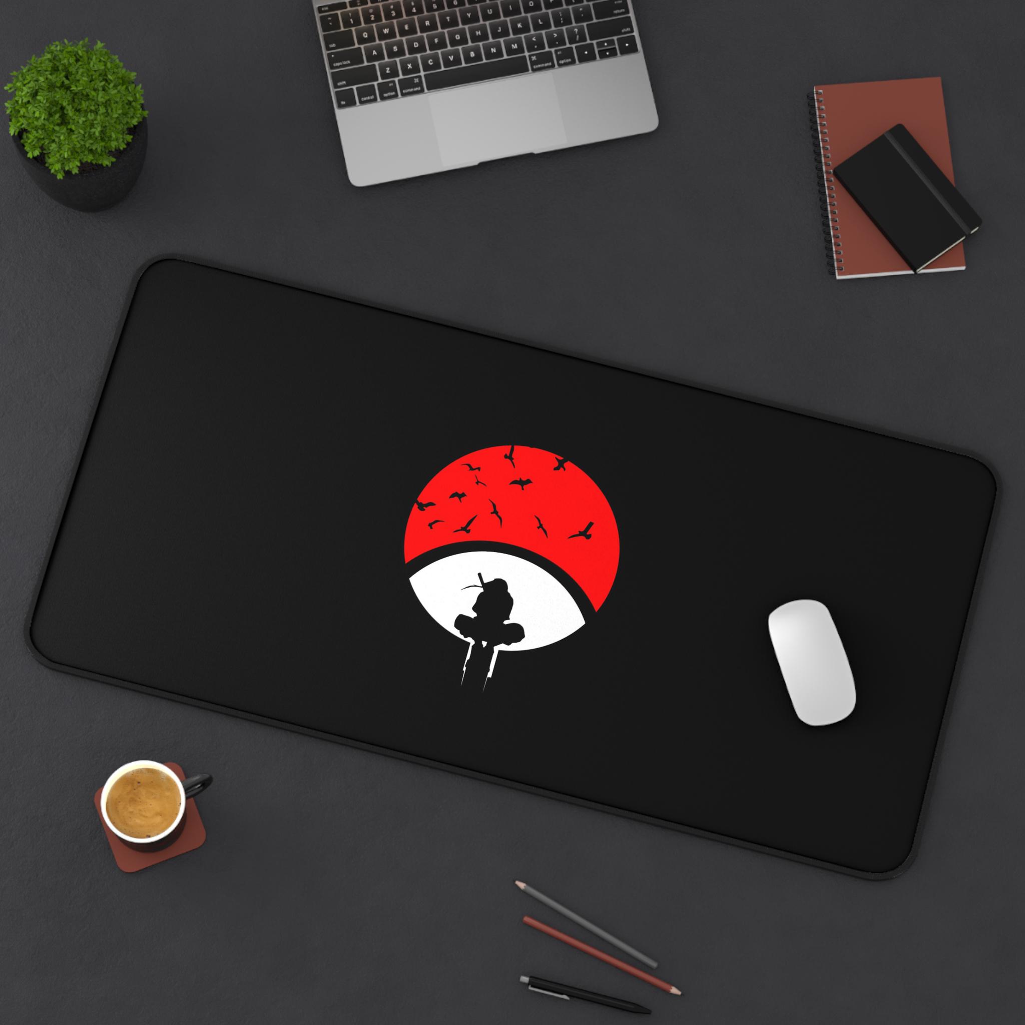 Itachi Uchiha Anime Gaming Mousepad, Desk Mat, Large Pad for Laptop ...