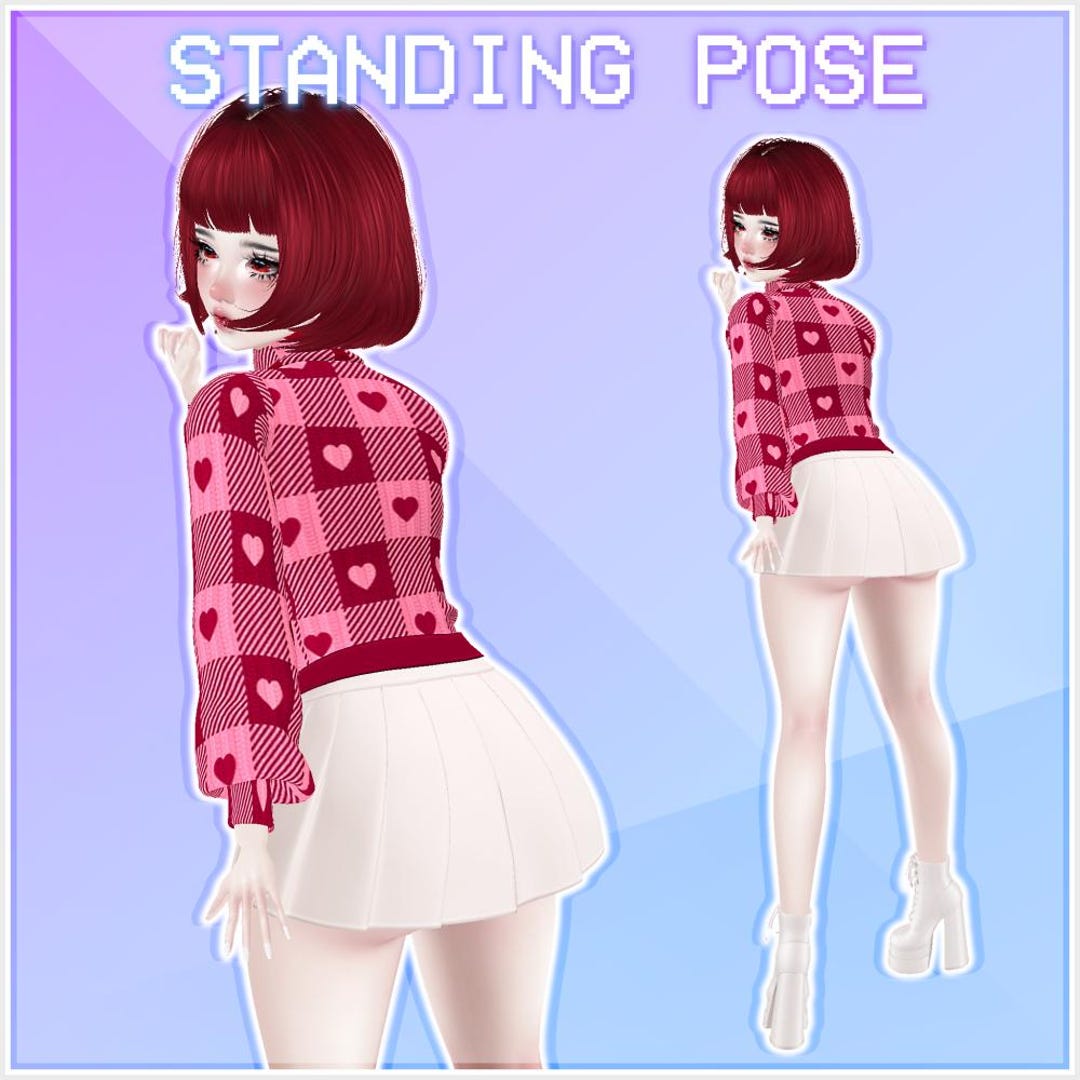 IMVU Standing Avatar Pose - Star Fruit | .XAF File - Etsy