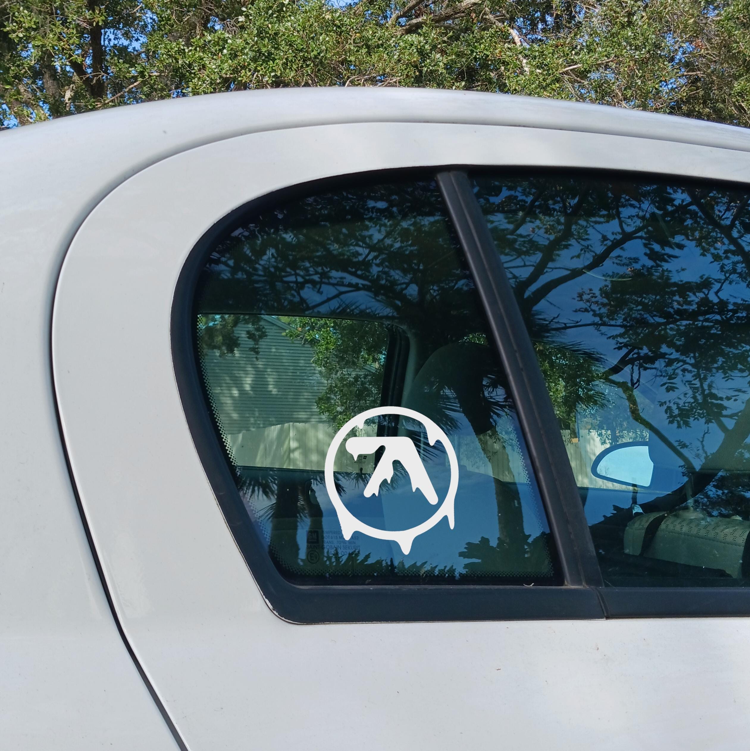 Aphex Twin Vinyl Decal, Choose Your Color & Size, Weather-resistant Car ...
