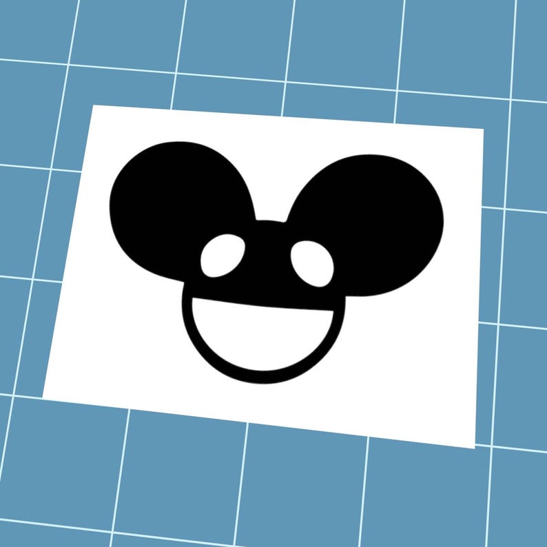 Deadmau5 Vinyl Decal, Choose Your Color & Size, Weather-resistant Car ...