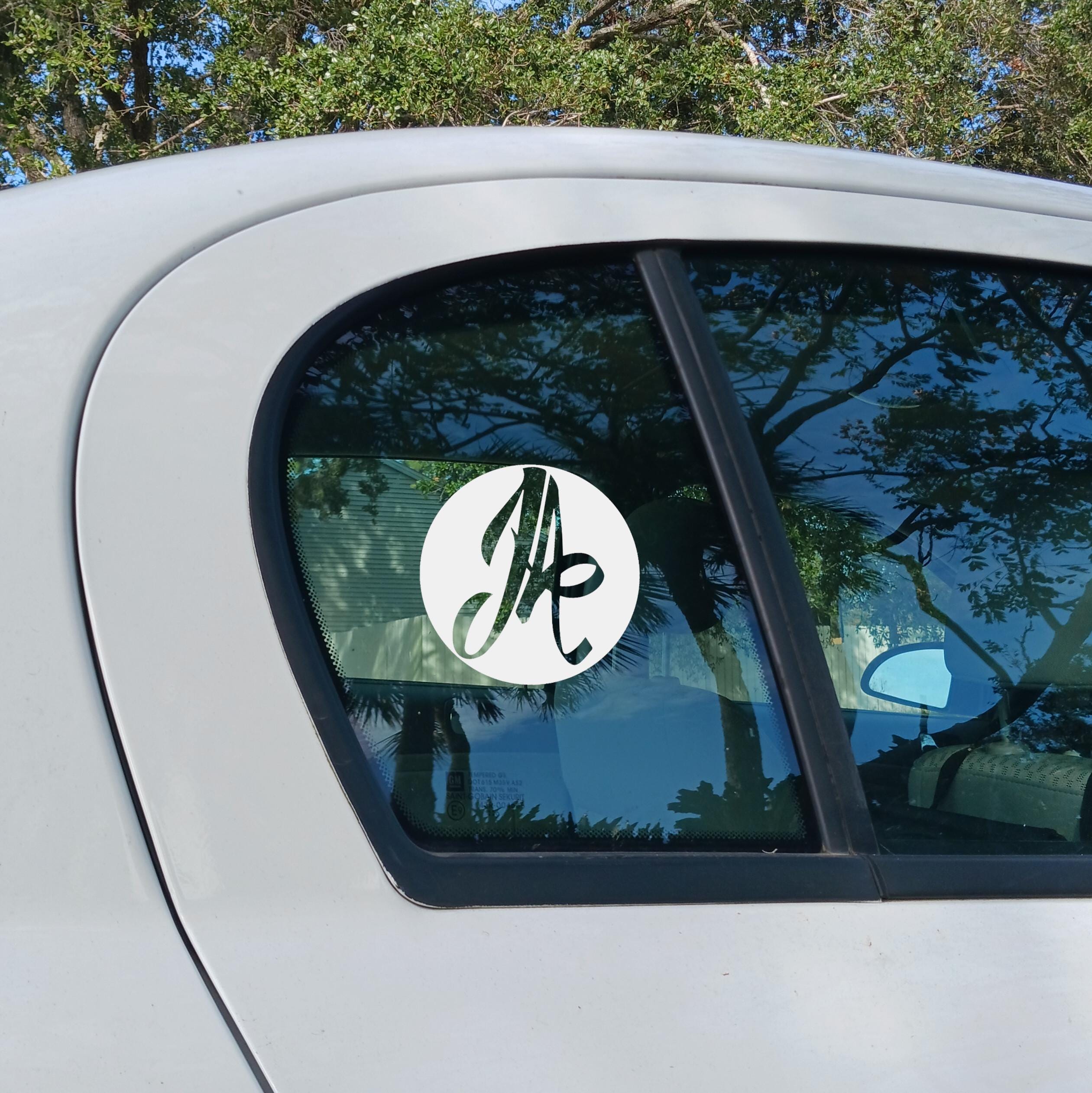 Josh A Vinyl Decal, Choose Your Color & Size, Weather-resistant Car ...