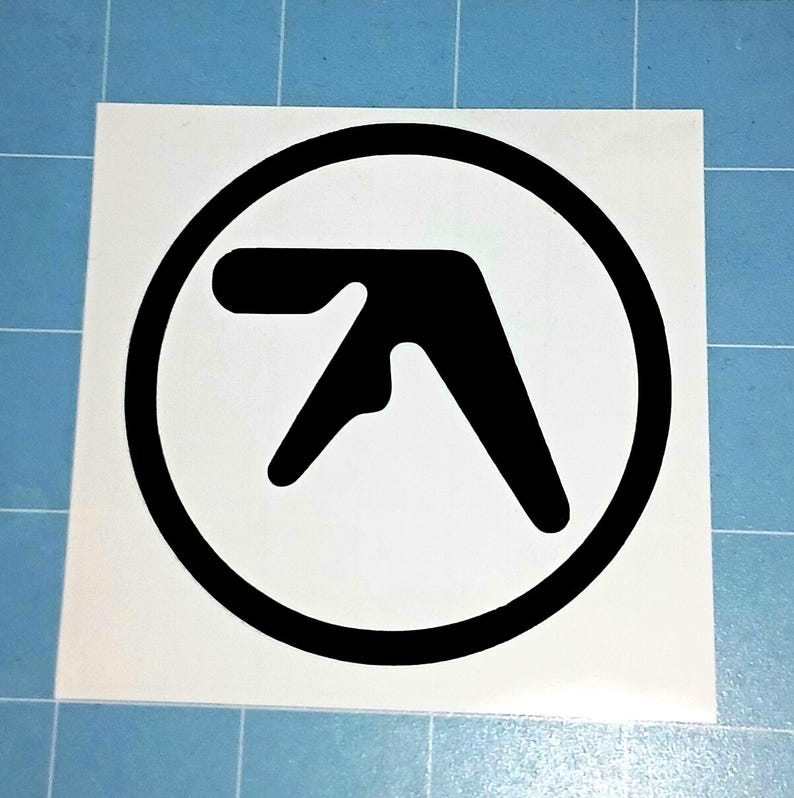 Aphex Twin Vinyl Decal, Choose Your Color & Size, Weather-resistant Car ...