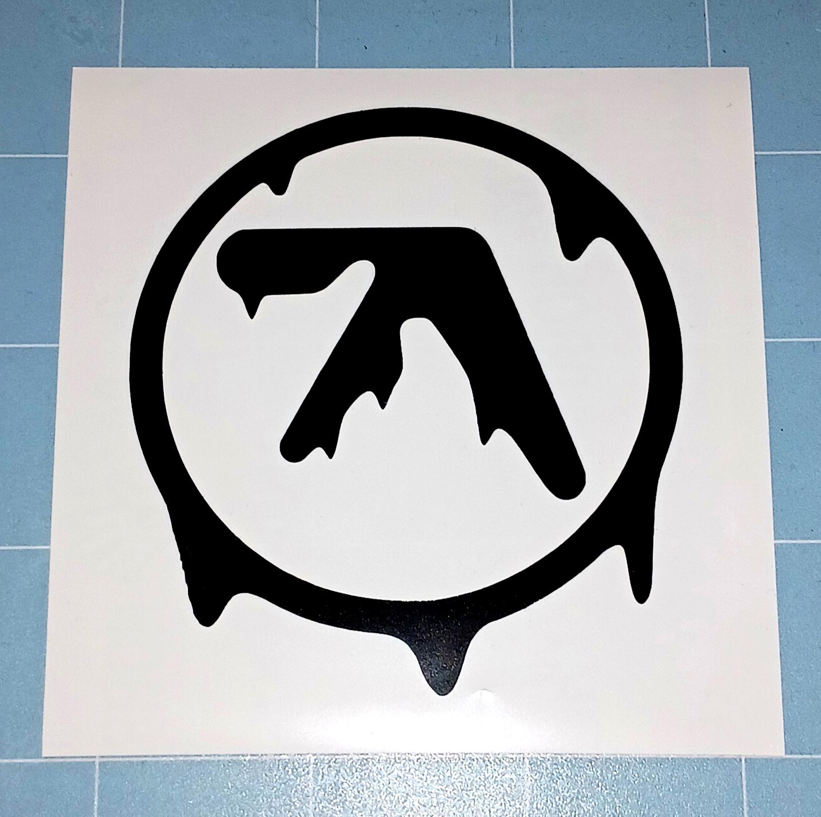 Aphex Twin Vinyl Decal, Choose Your Color & Size, Weather-resistant Car ...