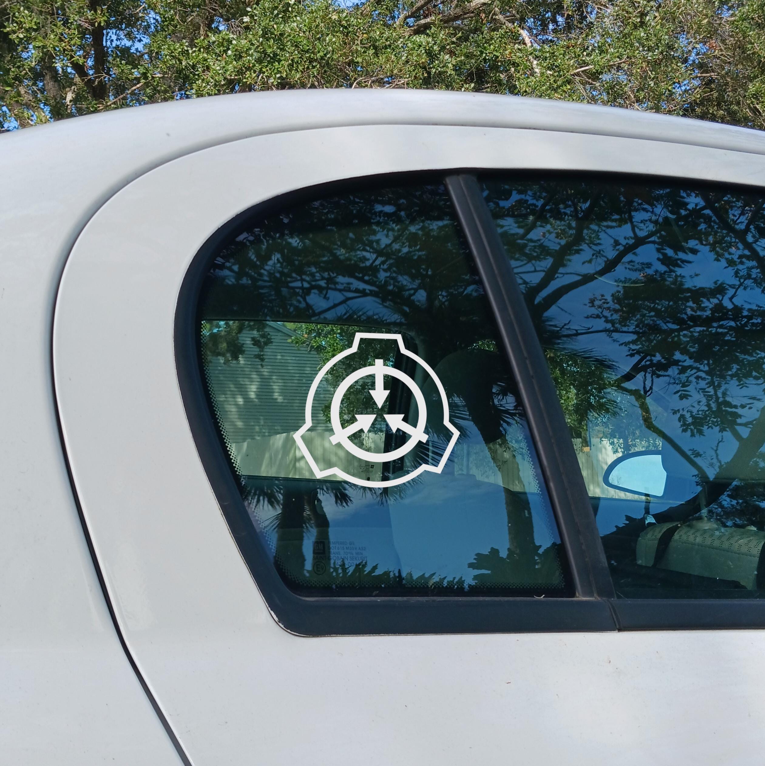 SCP Foundation Vinyl Decal, Choose Your Color & Size, Weather-resistant Car Sticker, Secure ...