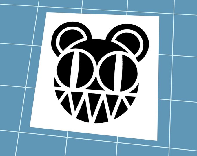 Radiohead Vinyl Decal - Etsy