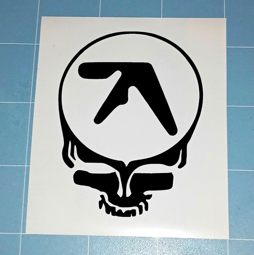 Aphex Twin Vinyl Decal, Choose Your Color, 3 Inch Weather-resistant Car ...