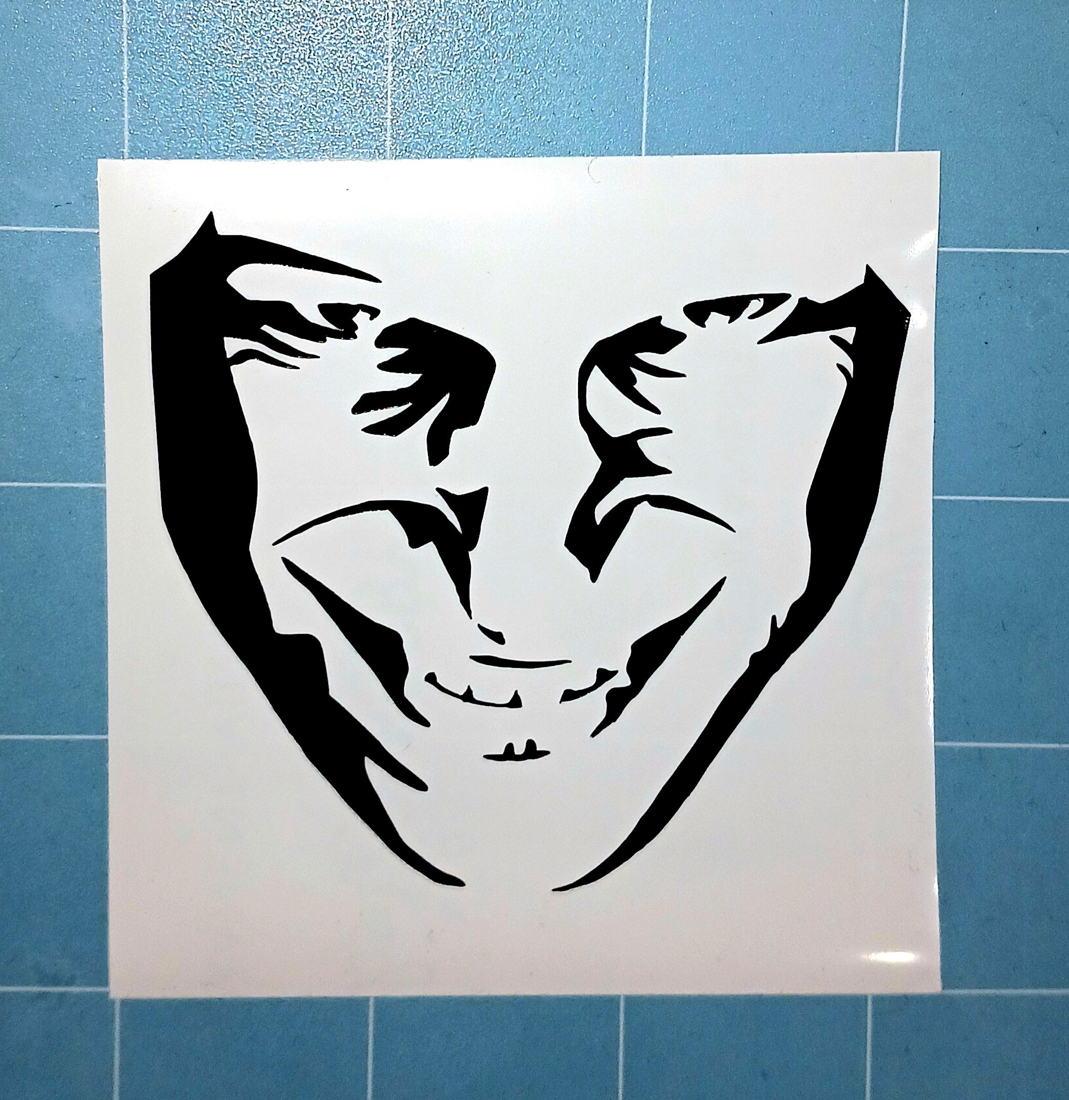 Aphex Twin Vinyl Decal, Choose Your Color & Size, Weather-resistant Car ...