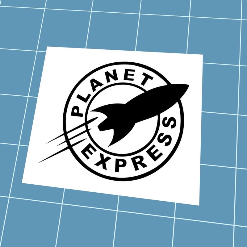 Car Decals Futurama - Etsy