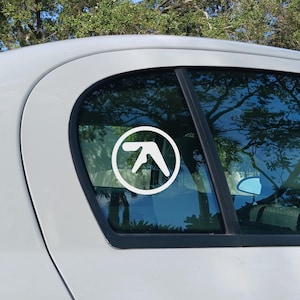 Aphex Twin Vinyl Decal, Choose Your Color & Size, Weather-resistant Car ...