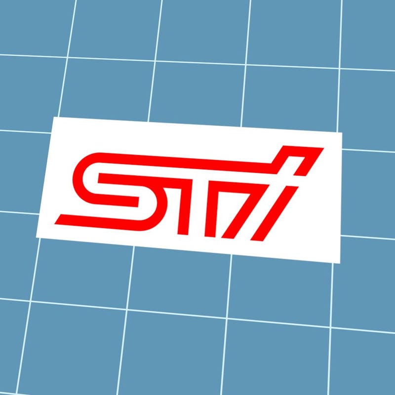 Sti Logo Vinyl - Etsy