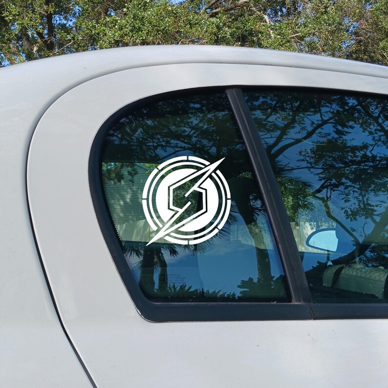 Metroid S-logo Vinyl Decal, Choose Your Color & Size, Weather-resistant ...