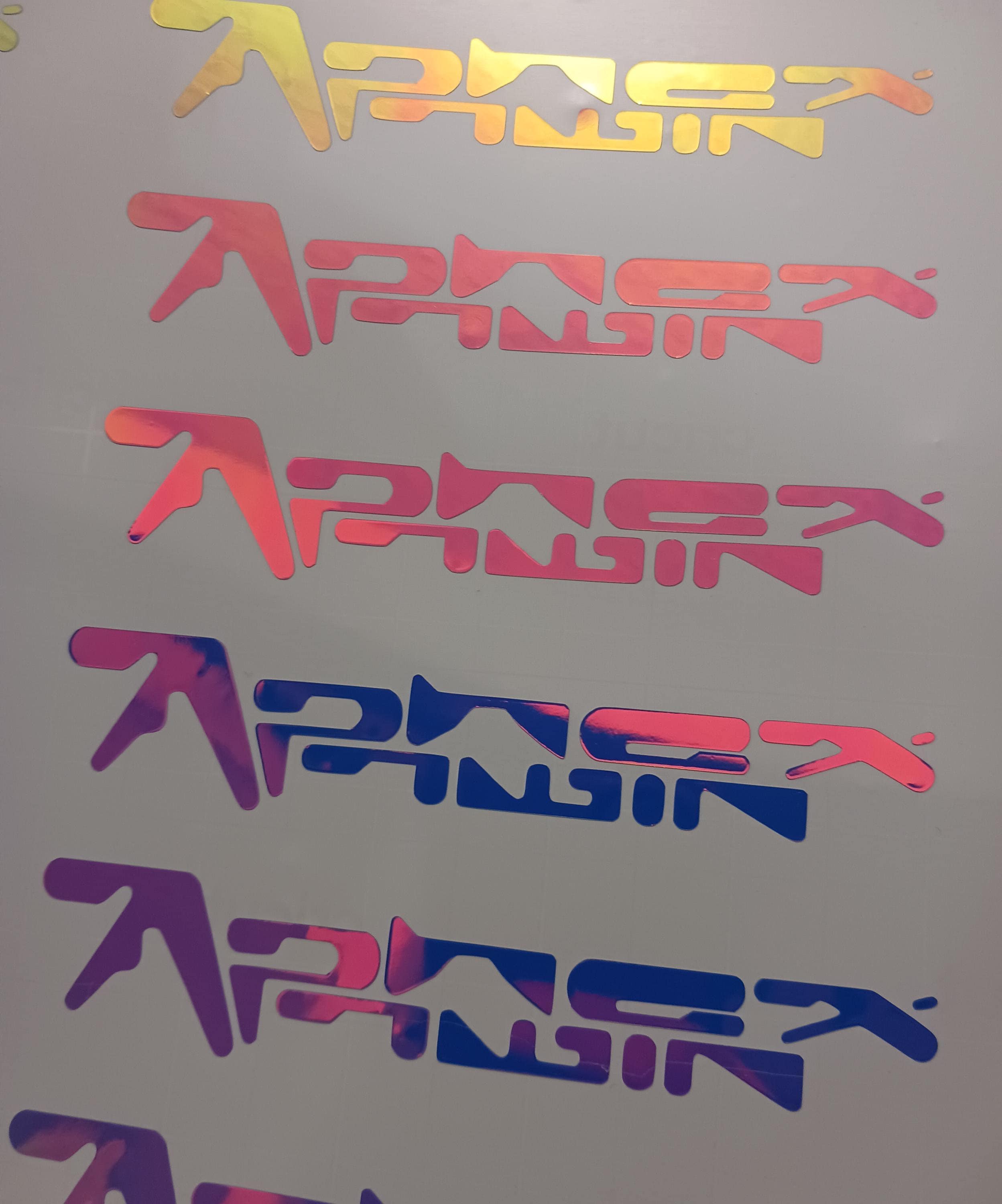 Aphex Twin Vinyl Decal, Choose Your Color & Size, Weather-resistant Car ...