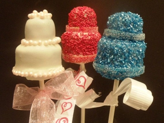 Wedding Cake Pops | Etsy