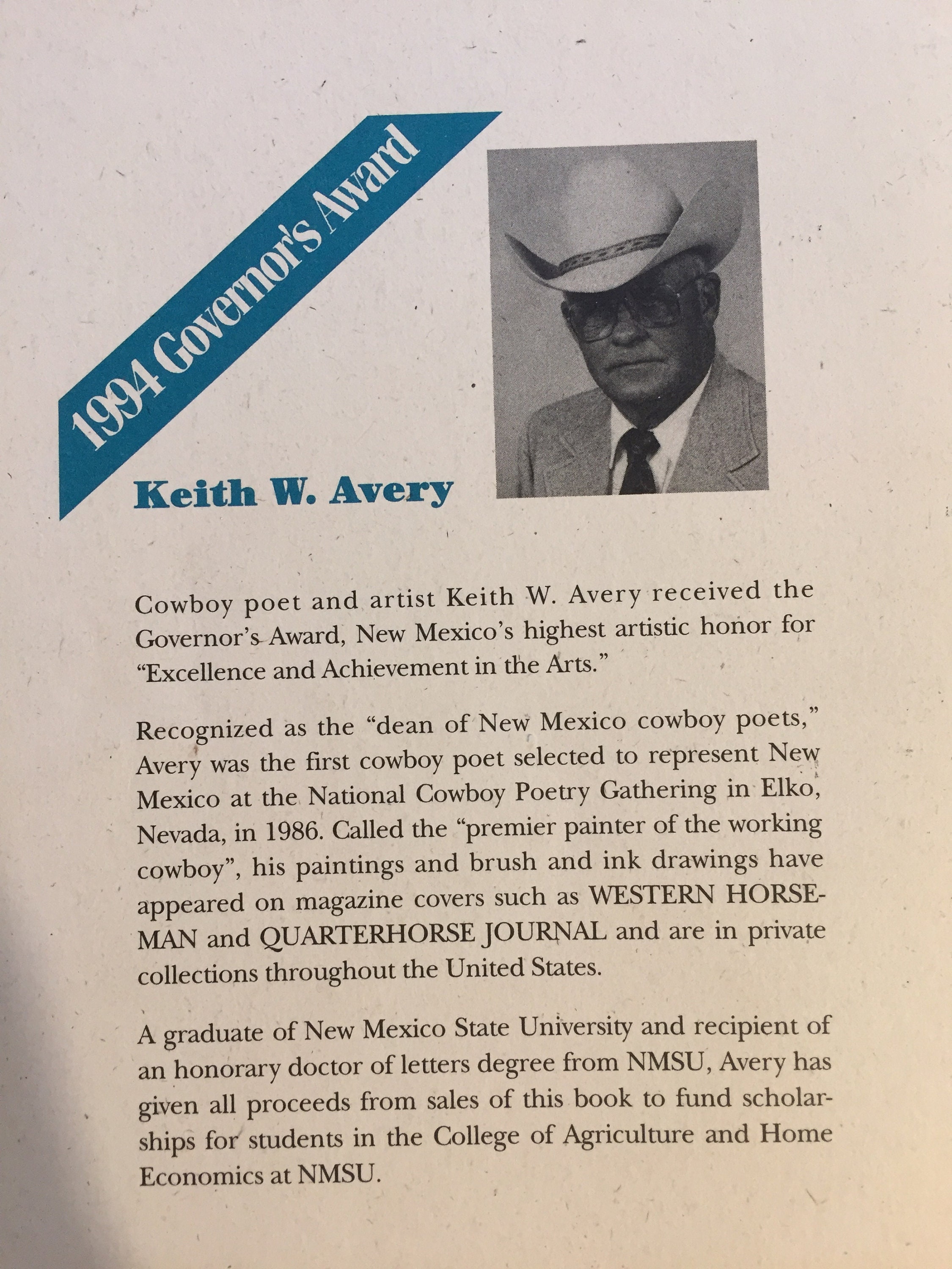 Sale Campfire Echoes the Art and Poetry of Keith Willett Avery 1994 ...