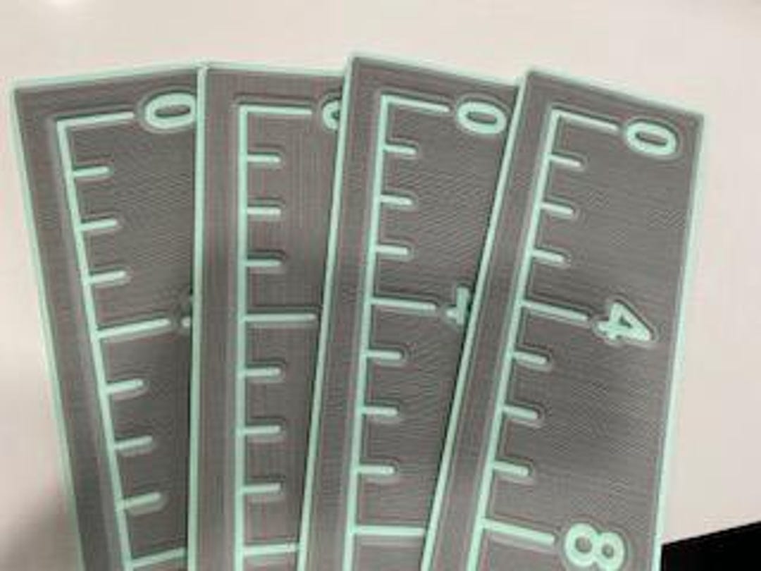 Tahiti Green/ Grey Foam Rulers - Etsy