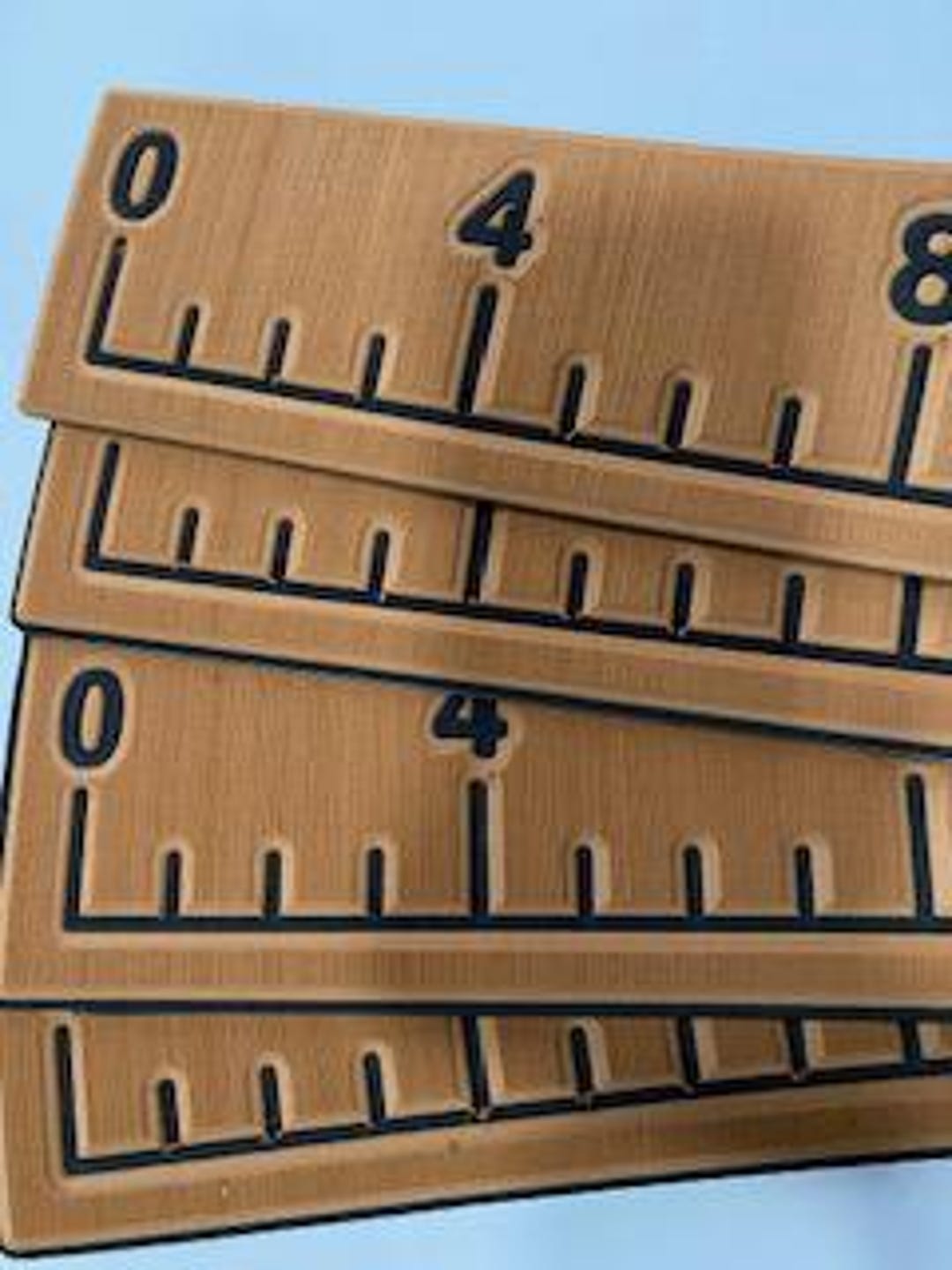 Brown/black Foam Rulers - Etsy