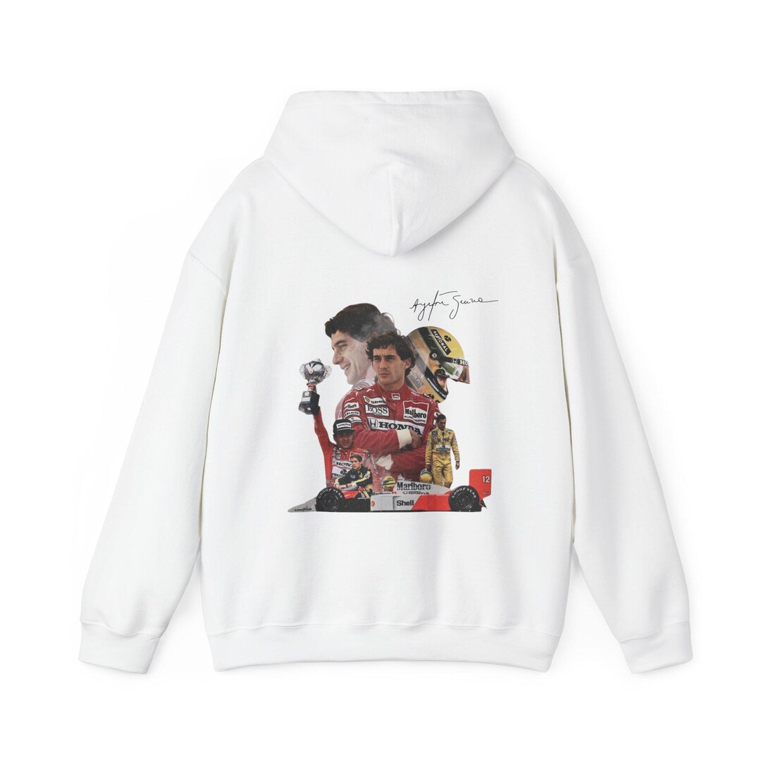 Ayrton Senna Mclaren Hoodie, Formula 1 Hooded Sweatshirt, F1 Fan Gift ...