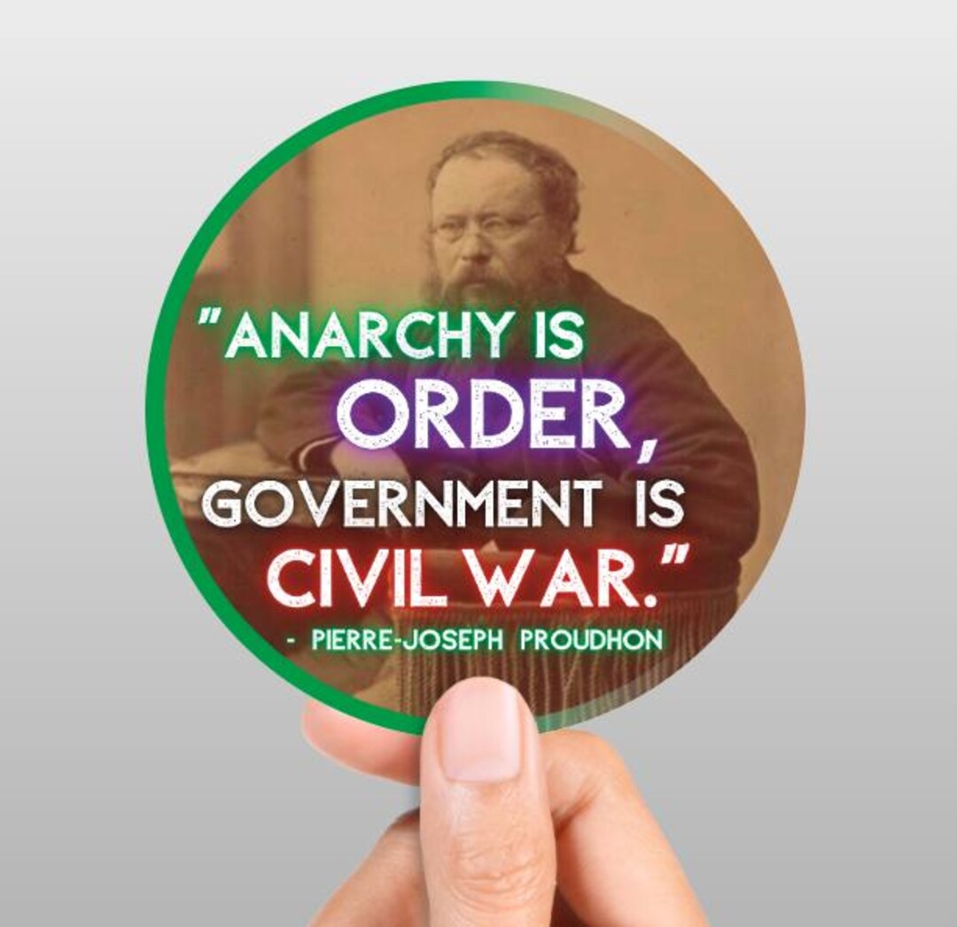 Anarchy is Order Stickers 25-pack - Etsy