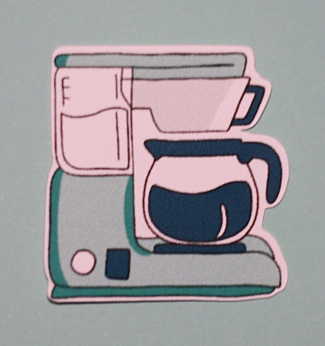 Coffee Lovers Sticker Pack 6 Mini Stickers for Notes Cute Coffee-themed ...