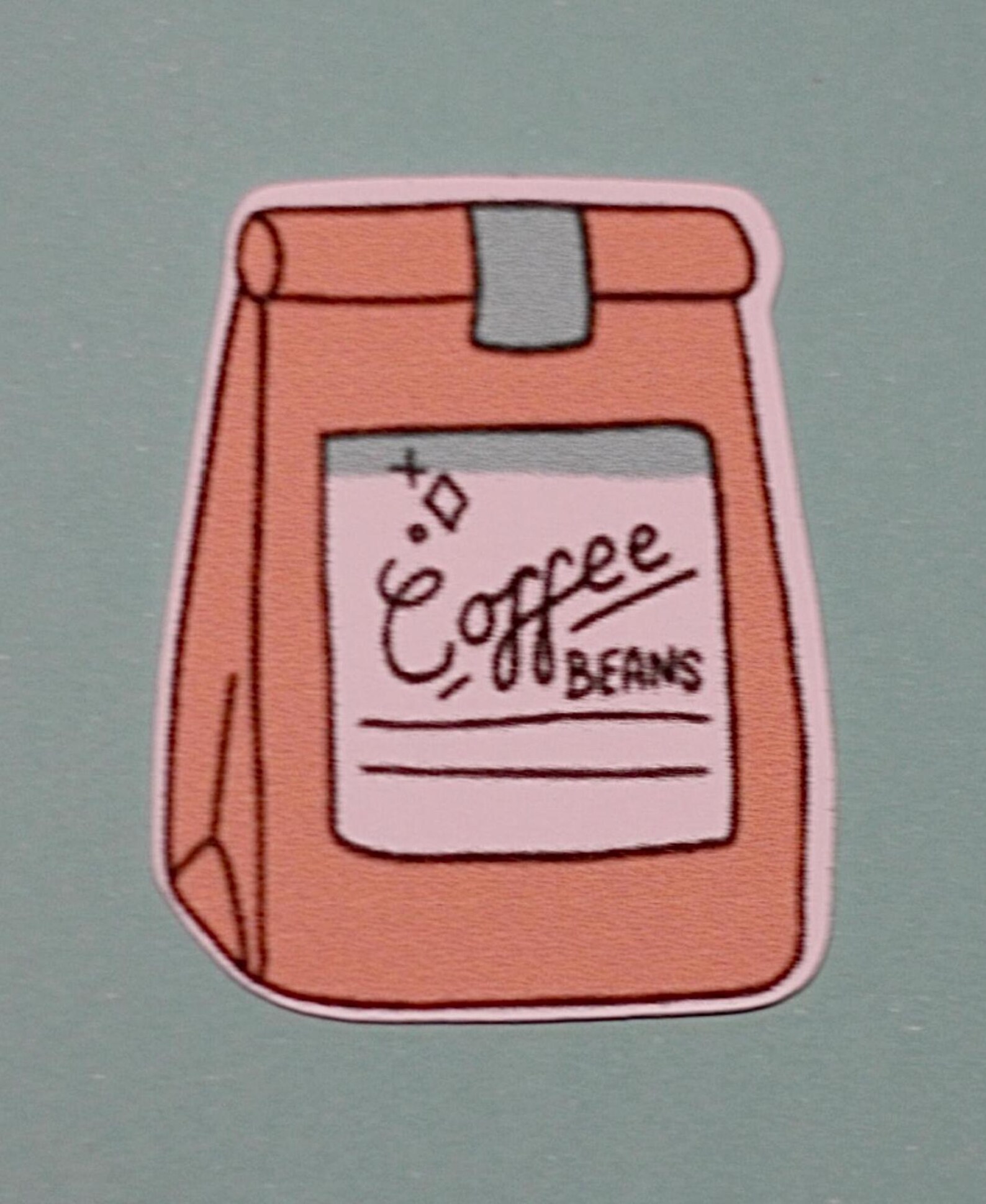 Coffee Lovers Sticker Pack 6 Mini Stickers for Notes Cute Coffee-themed ...