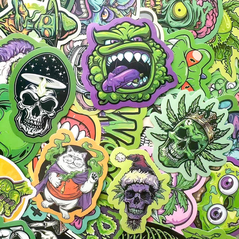 Freaky Stickers - Etsy