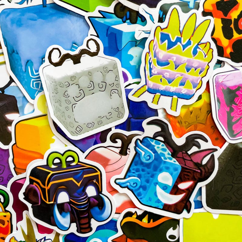 Blox Fruit Sticker - Etsy