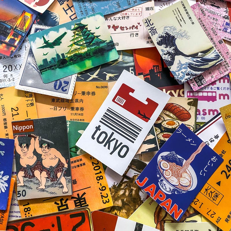 Japanese Phrases Stickers - Etsy