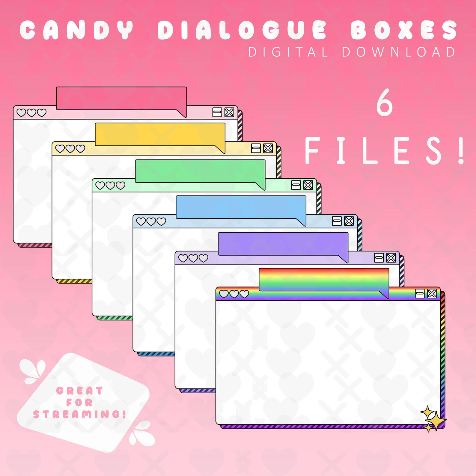 Ahm.bah Candy Dialogue Boxes - Etsy