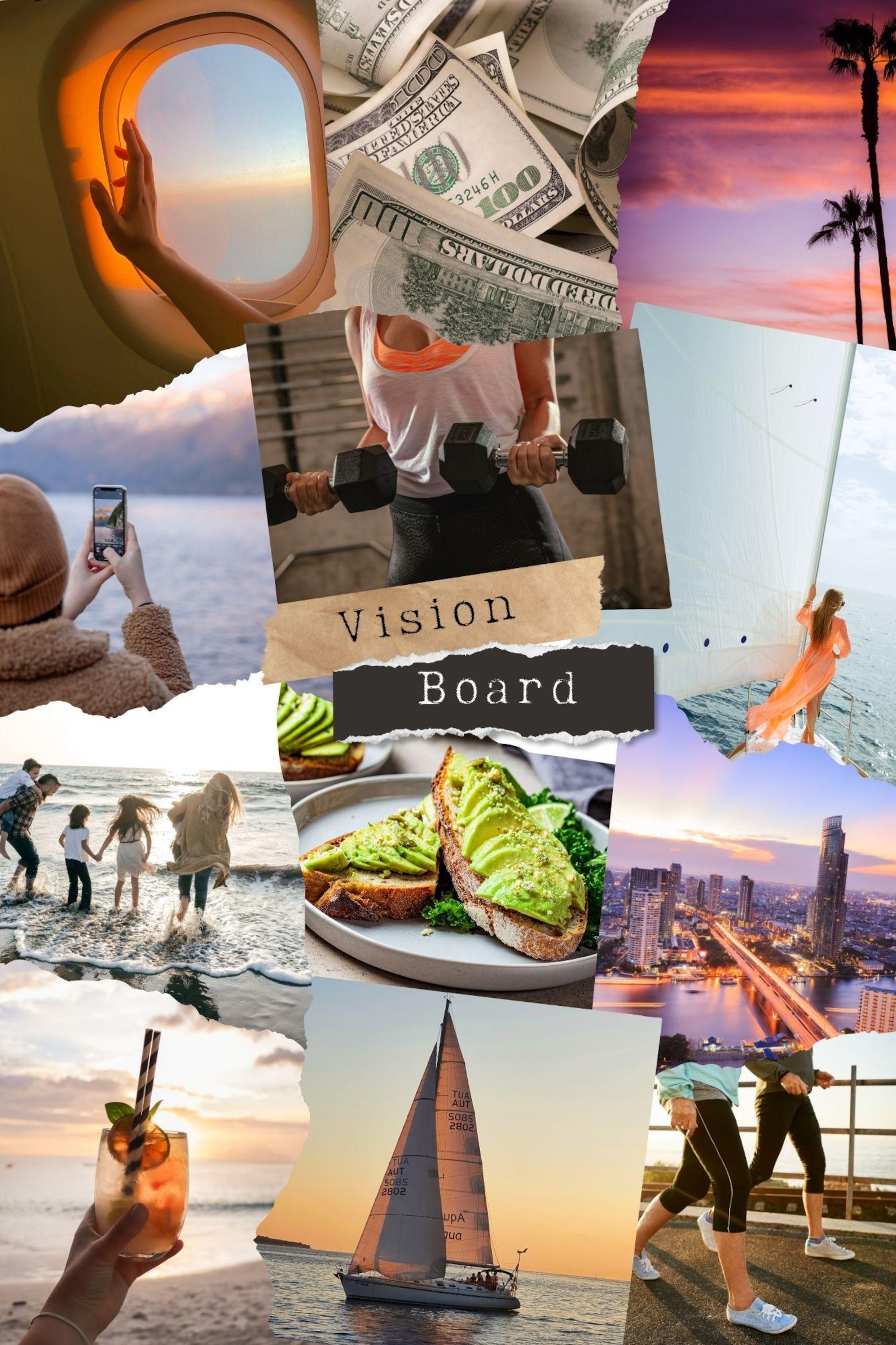 2025 Printable Vision Board Bundle With 2000 Printable Photos ...