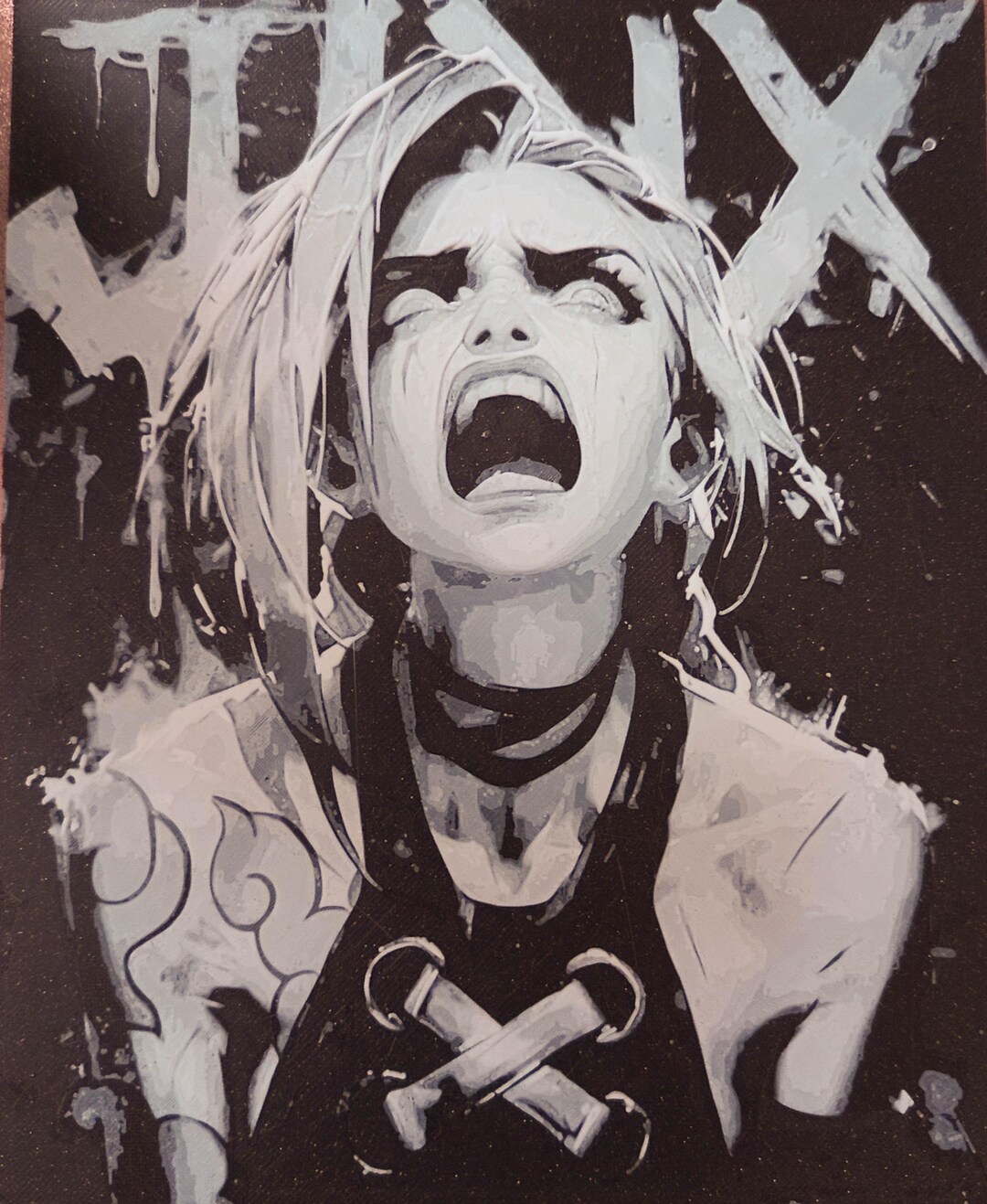 3D Wall Decor, Jinx Arcane - Etsy