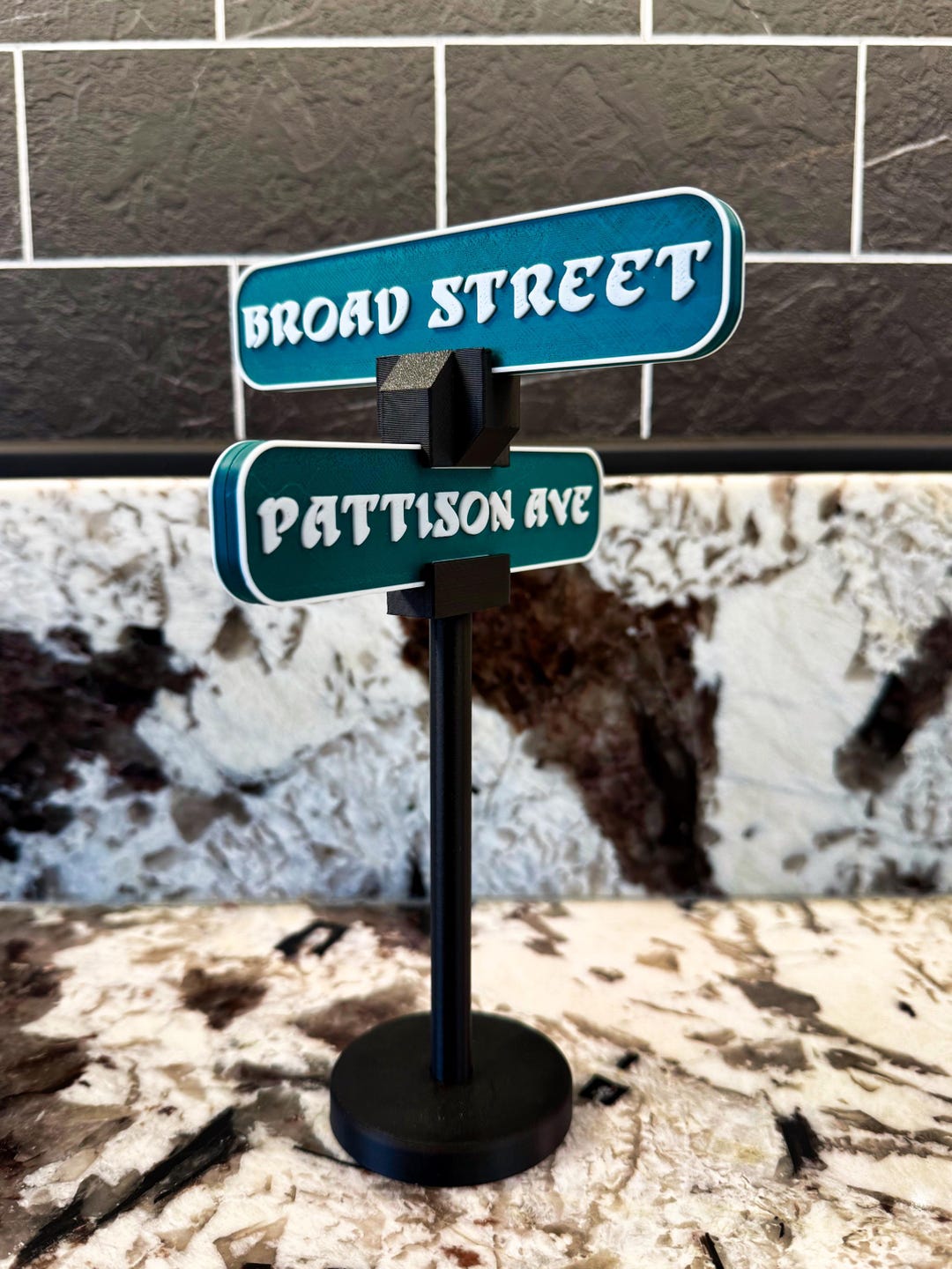 Eagles Street Sign: Broad St & Pattison Ave, Philly Fan Decor - Etsy