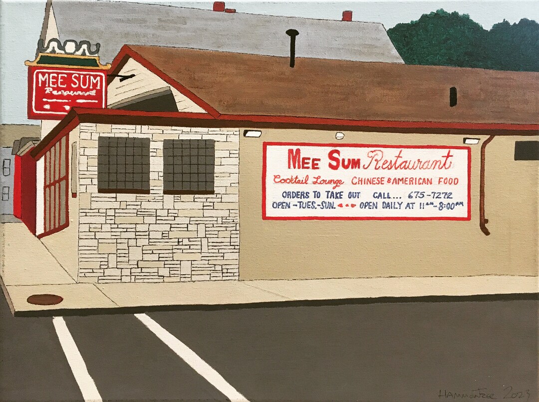 Mee Sum Restaurant, Fall River, MA print - Etsy
